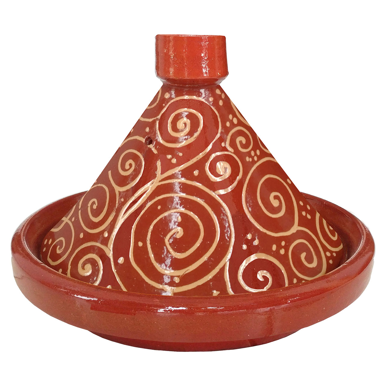 Tajine aus Marokko Henna 30cm | Marrakesch-Design